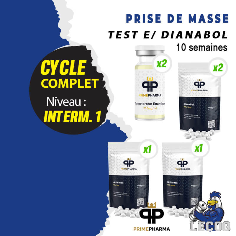 24- TESTOSTÉRONE ENANTHATE / DIANABOL – 10 SEMAINES (CYCLE DE PRISE DE ...
